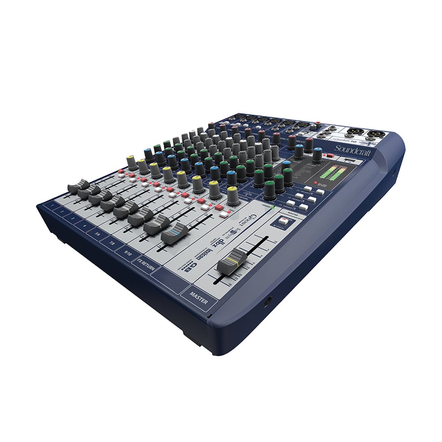 HH Electronics Q12FX มิกเซอร์อนาล็อก 12ช่อง มี USB Rec/Play - LiveForSound