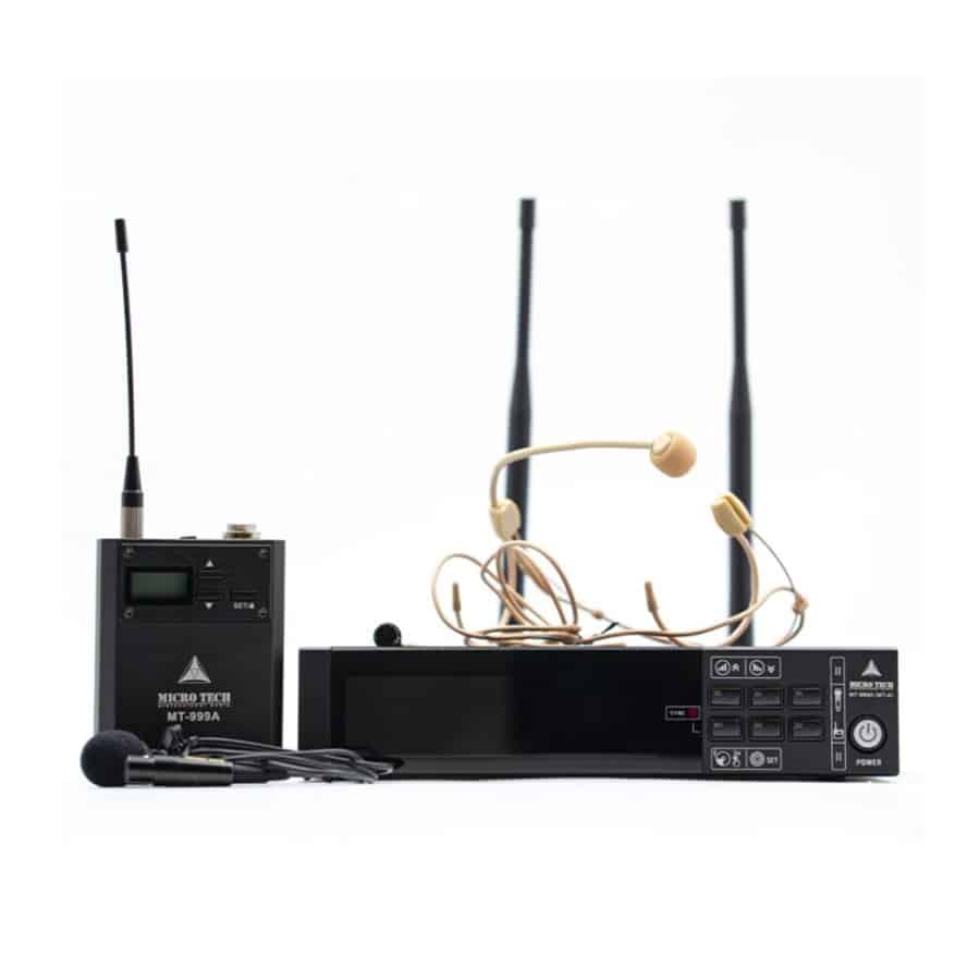 Micro Tech MT-999A (MT-A) ไมค์ Headset ไร้สาย - LiveForSound