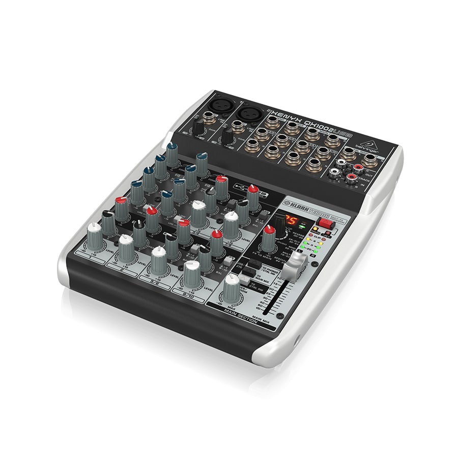 HH Electronics Q12FX มิกเซอร์อนาล็อก 12ช่อง มี USB Rec/Play - LiveForSound